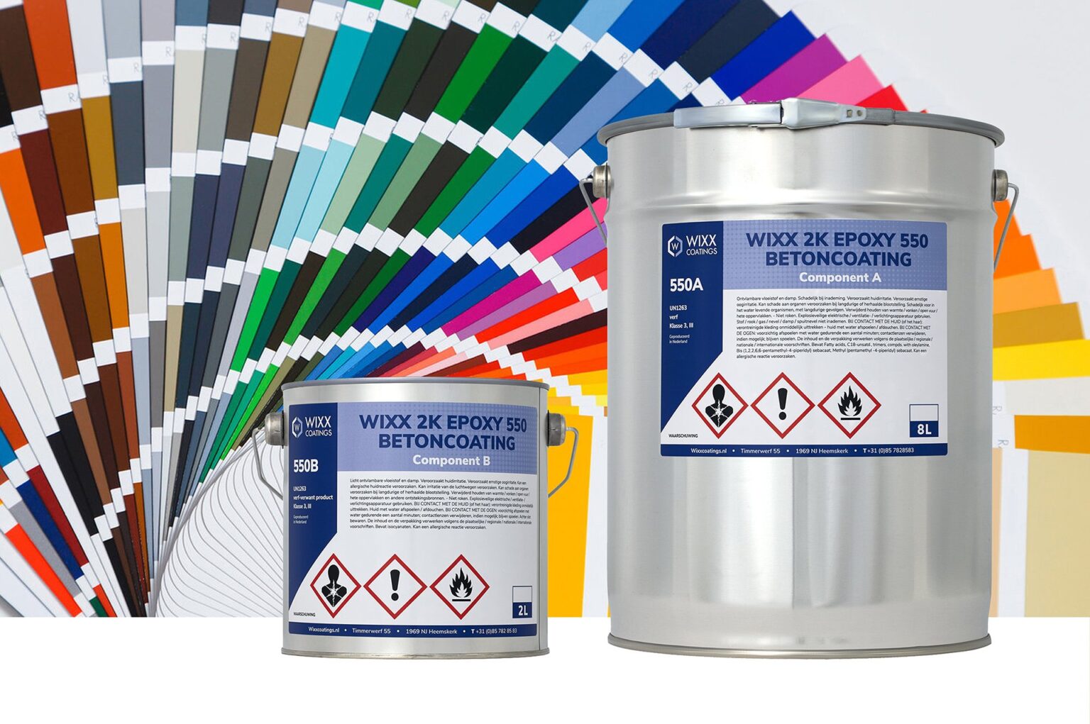 Wixx 2K Epoxy 550 Concrete Paint - Order today at Wixx Coatings