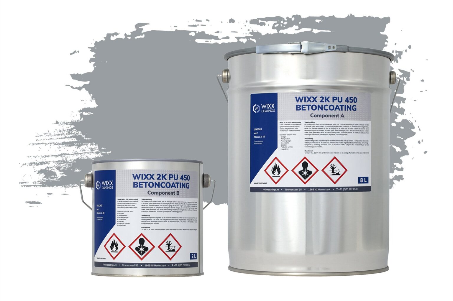 Wixx 2K PU 450 Concrete Coating - Order today at Wixx Coatings
