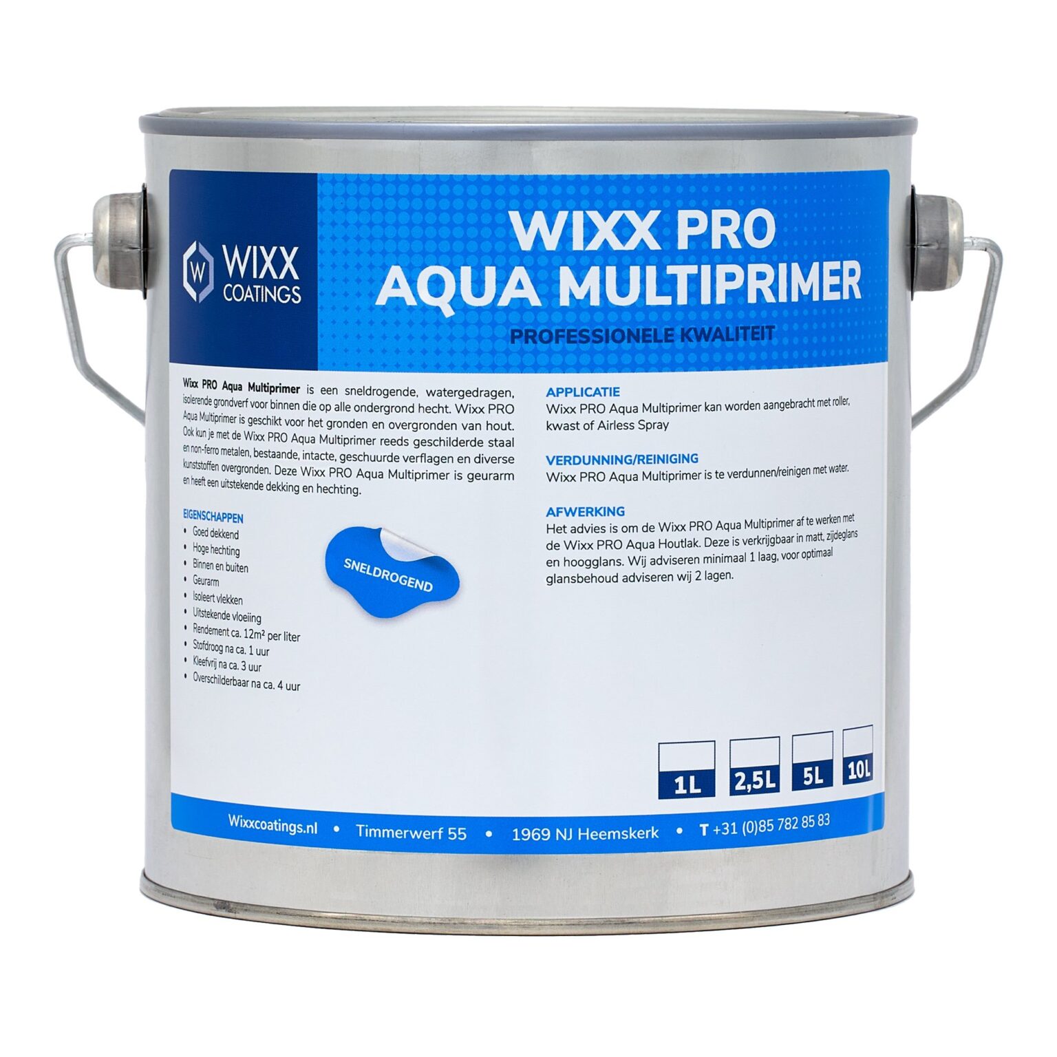 Wixx PRO Aqua Multiprimer - Order today at Wixx Coatings