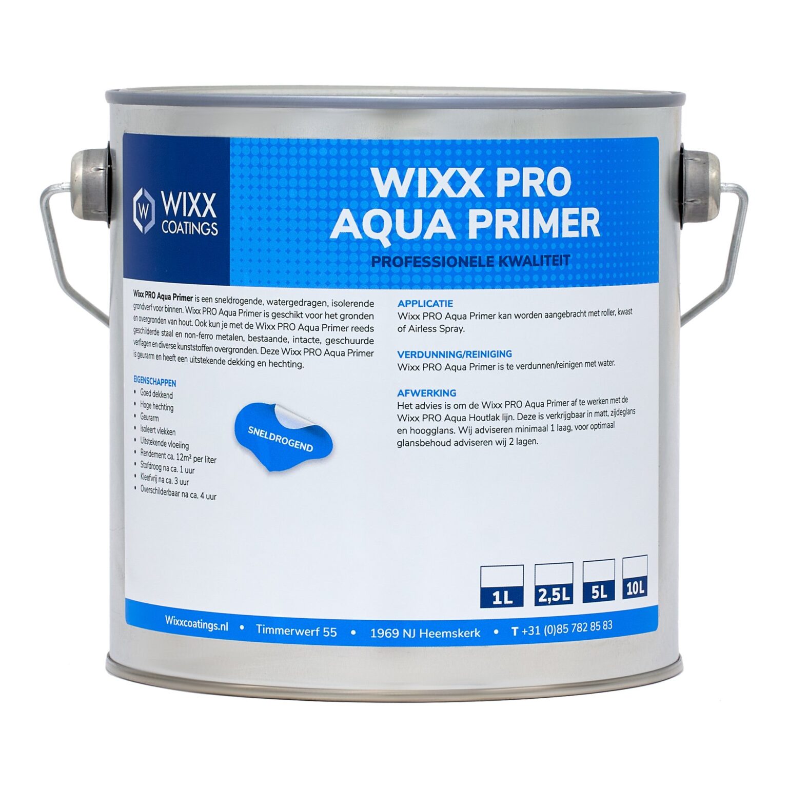 Wixx PRO Aqua primer - Order today at Wixx Coatings